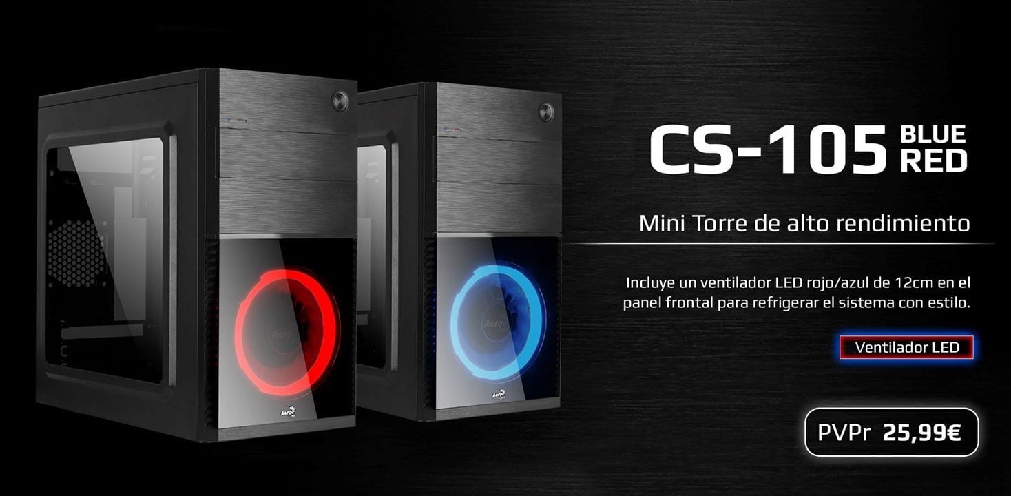 CS-105: la nueva caja compacta de Aerocool - HardwarEsfera