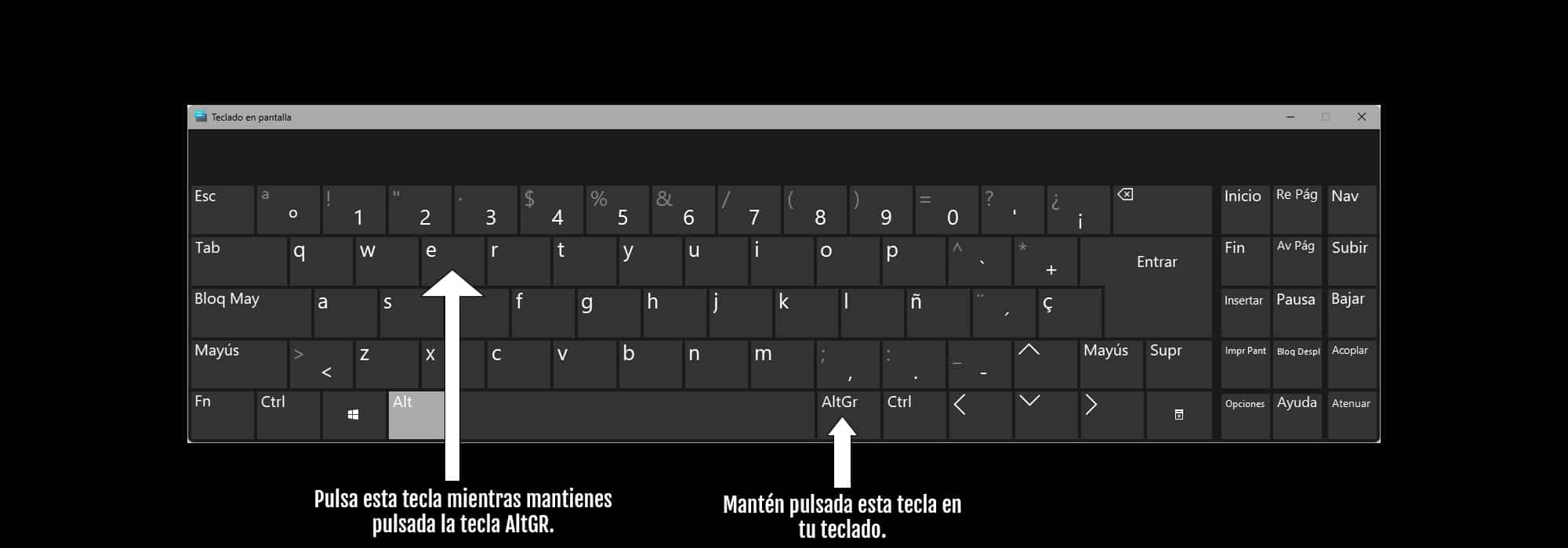 C mo Poner El S mbolo Euro En Tu Teclado HardwarEsfera