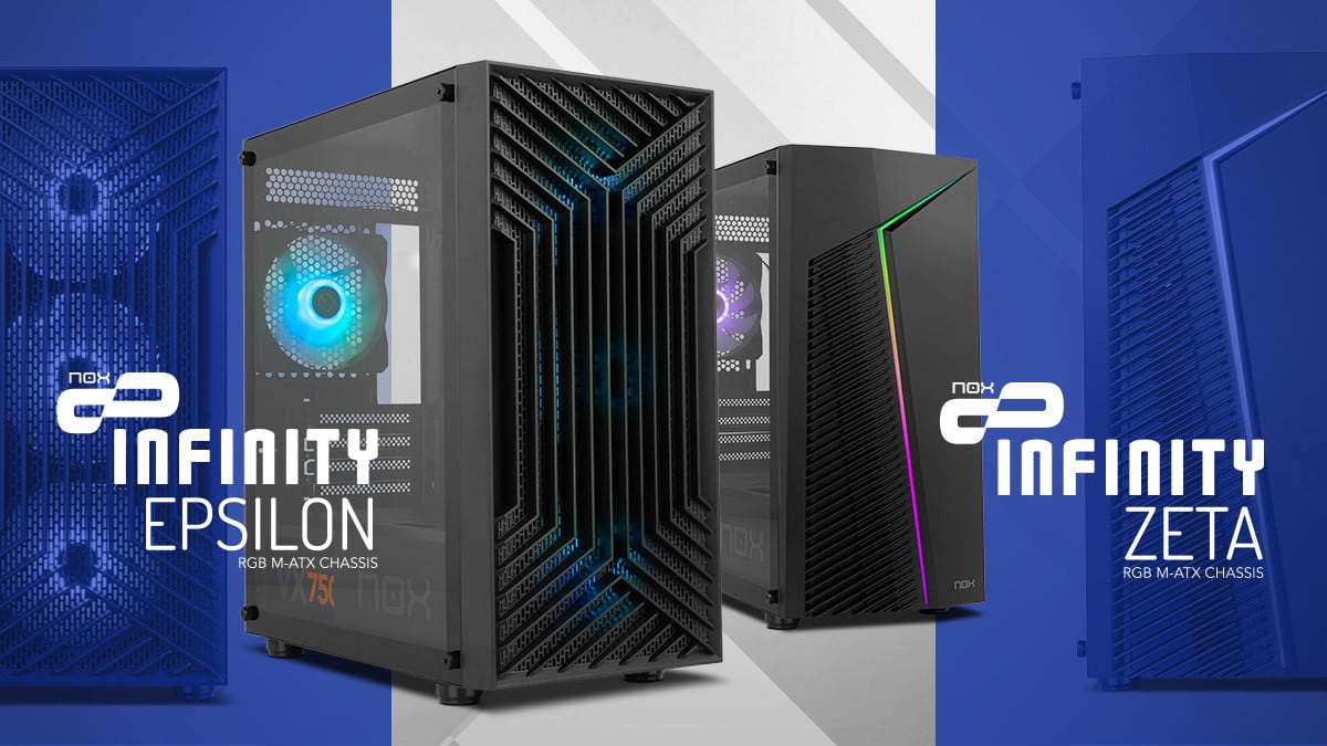Nox presenta sus torres Infinity Epsilon y Zeta - HardwarEsfera